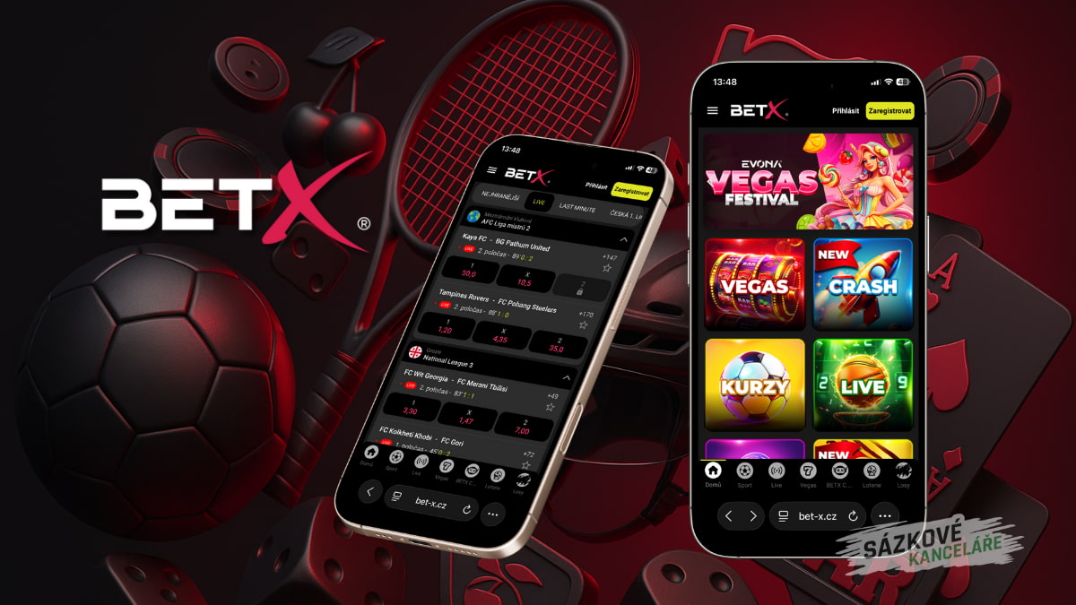 BetX aplikace 2025: Stažení a hraní v mobilu